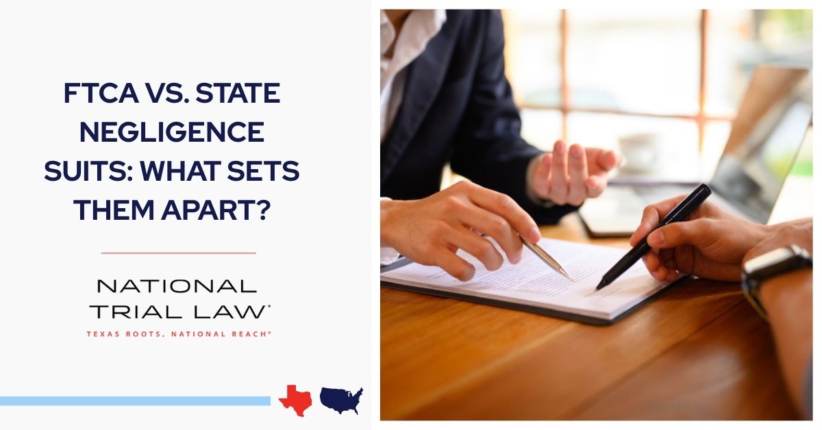 FTCA vs. State Negligence Suits: What Sets Them Apart?